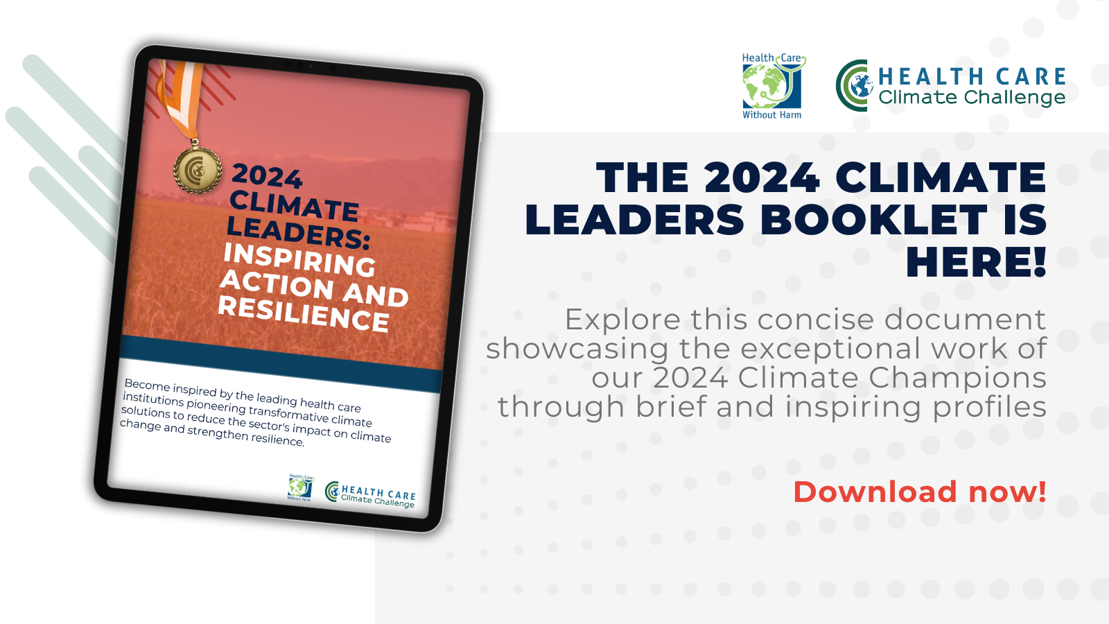 Unveiling the 2024 Climate Leaders Booklet: inspiring action and resilience